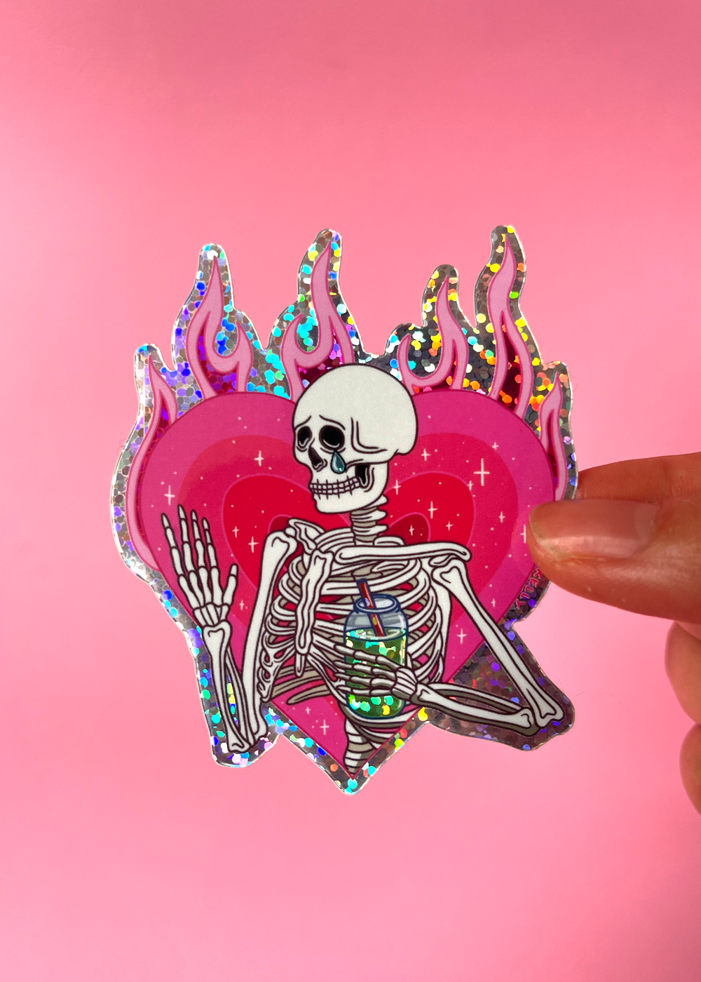 Sad Skeleton inspirational artwork and accessories – Sad Skelly